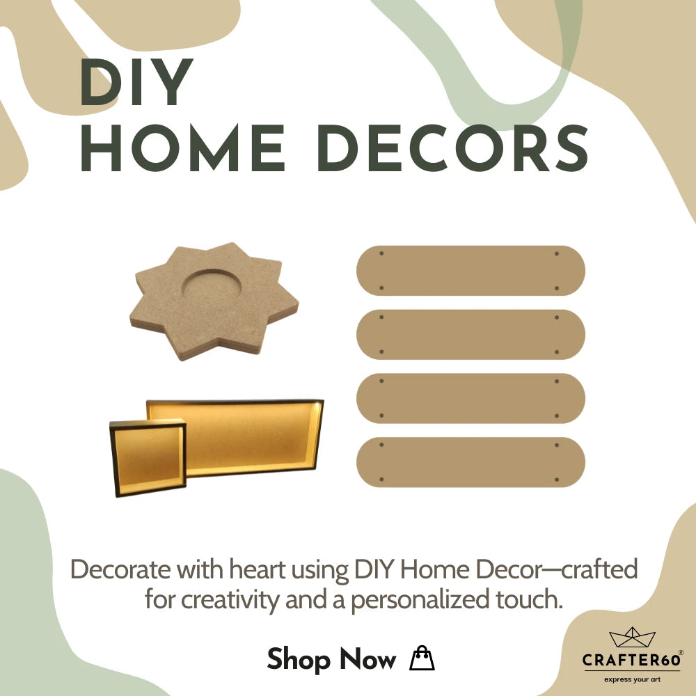 DIY Home Decor Craft Supplies | DIY Home Styling with CRAFTER60 ...