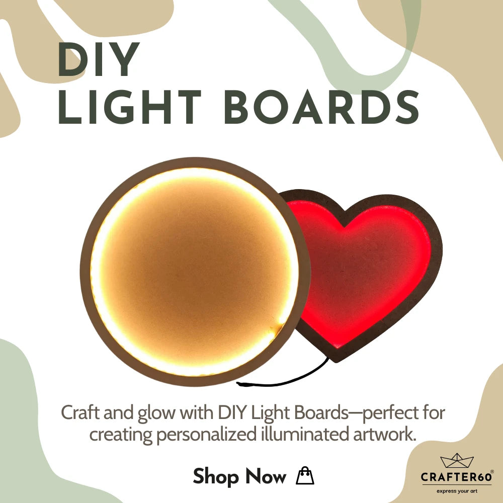 DIY Wooden Light Boards with LED | Illuminate your Creativity with ...